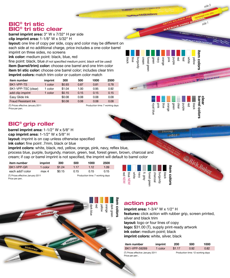 More BIC® Pens